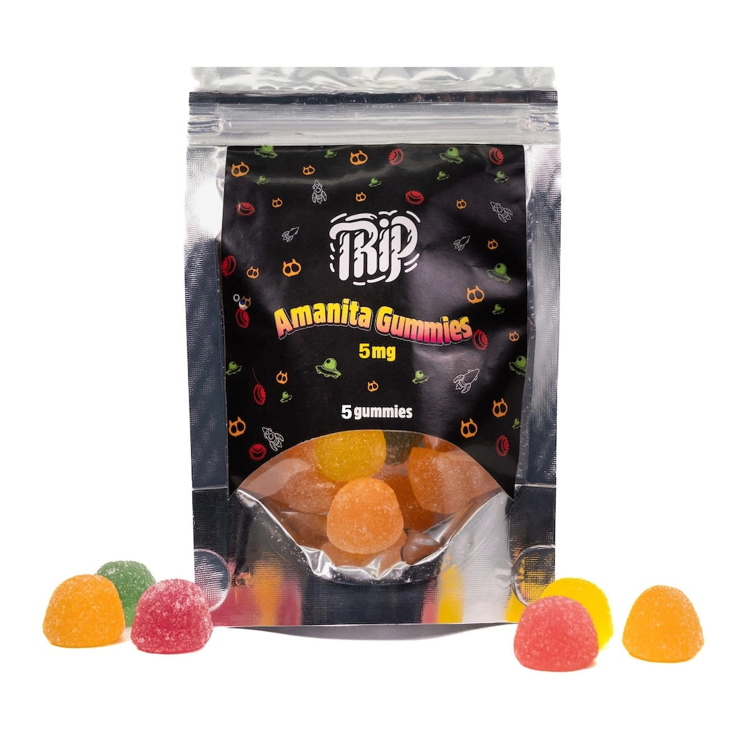 Amanita Muscimol Gummies 5 x 5mg – Ethereal Roots